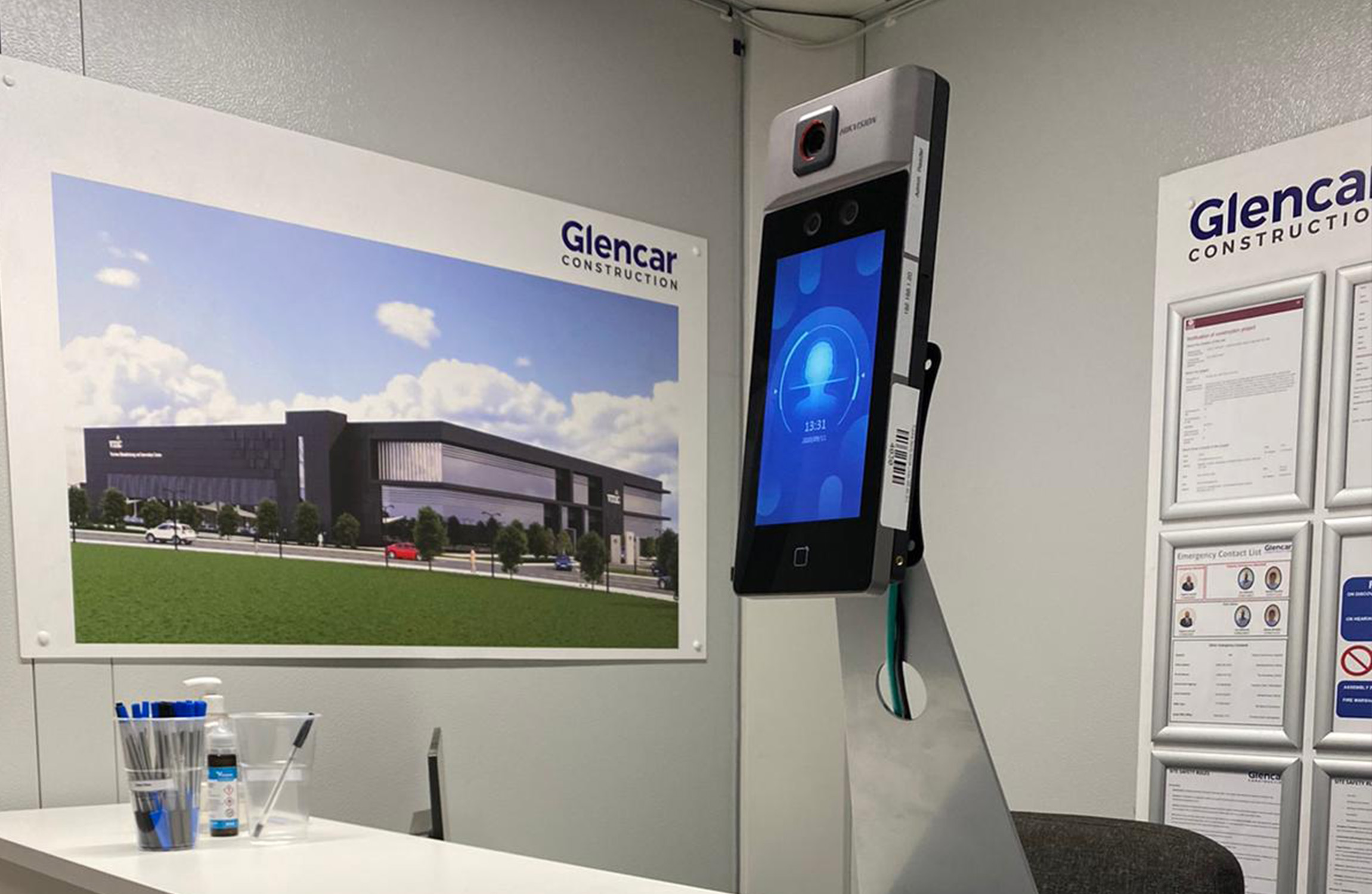 VMIC Harwell - Glencar Construction - Proactive Security