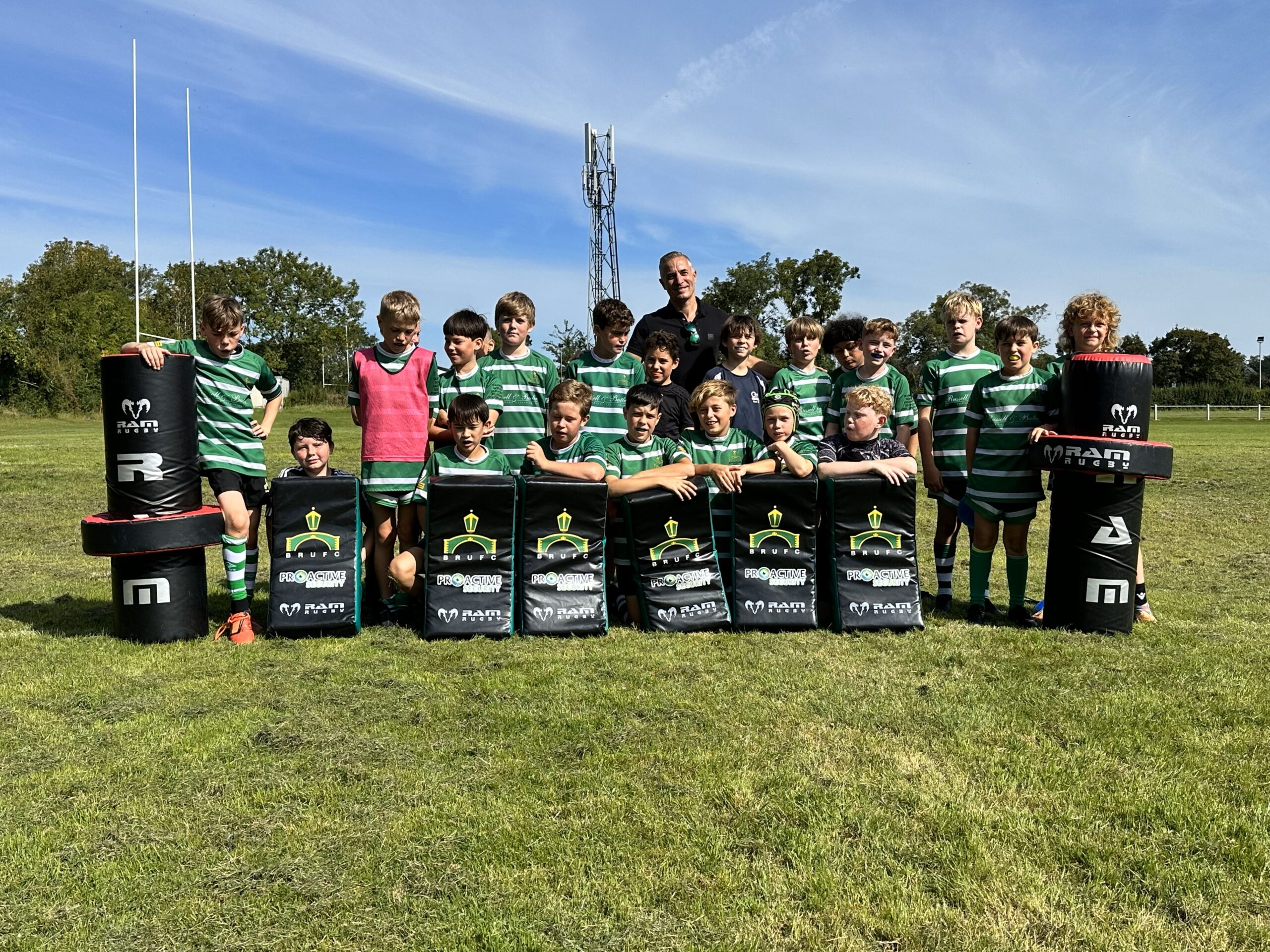 Donation to Buckingham Rugby Club U12's - Proactive Security